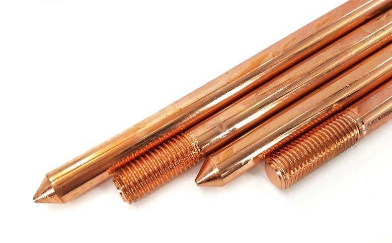 Solid and Bounder Copper Earth Rods